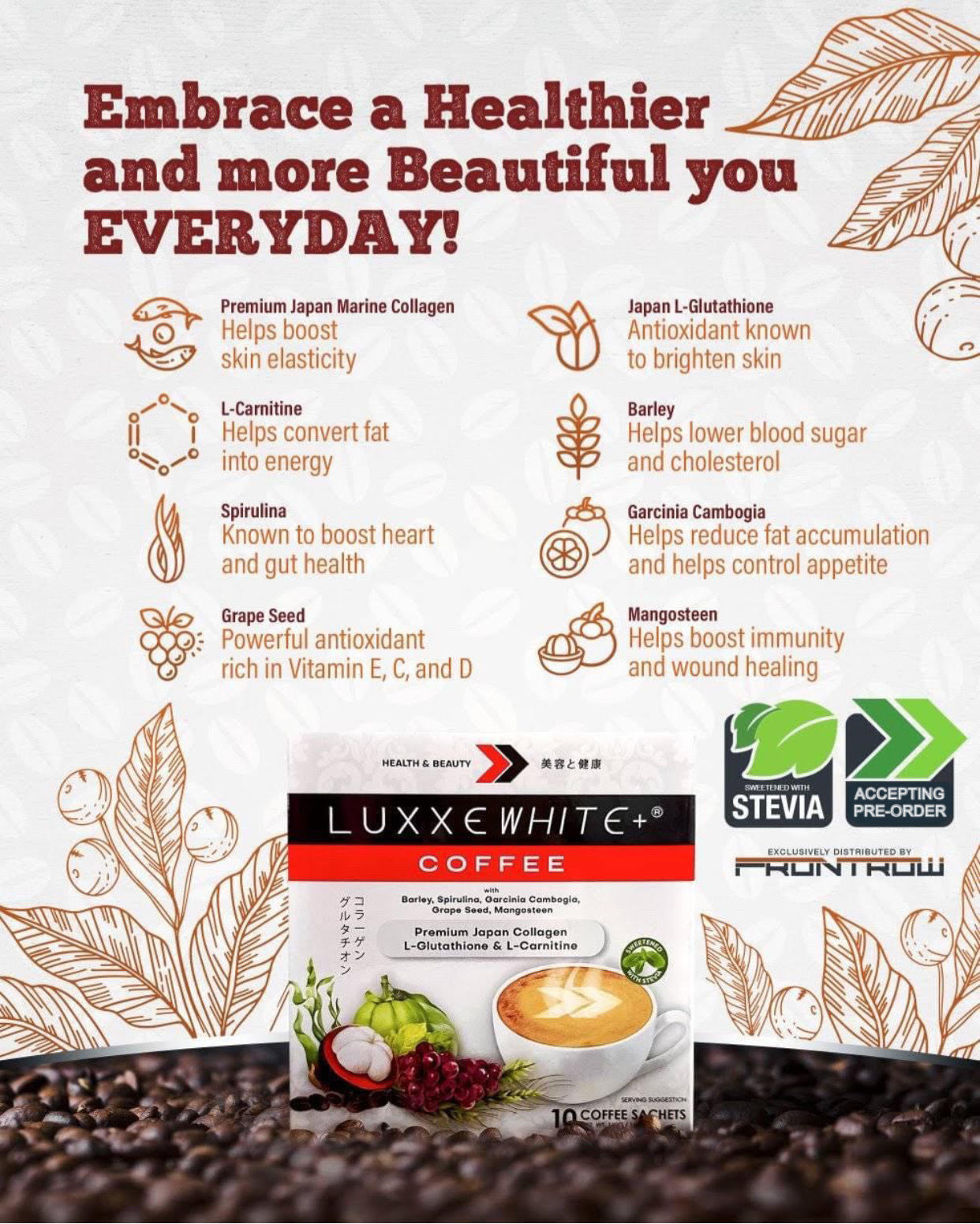 Luxxe White Coffee – Frontrow UK